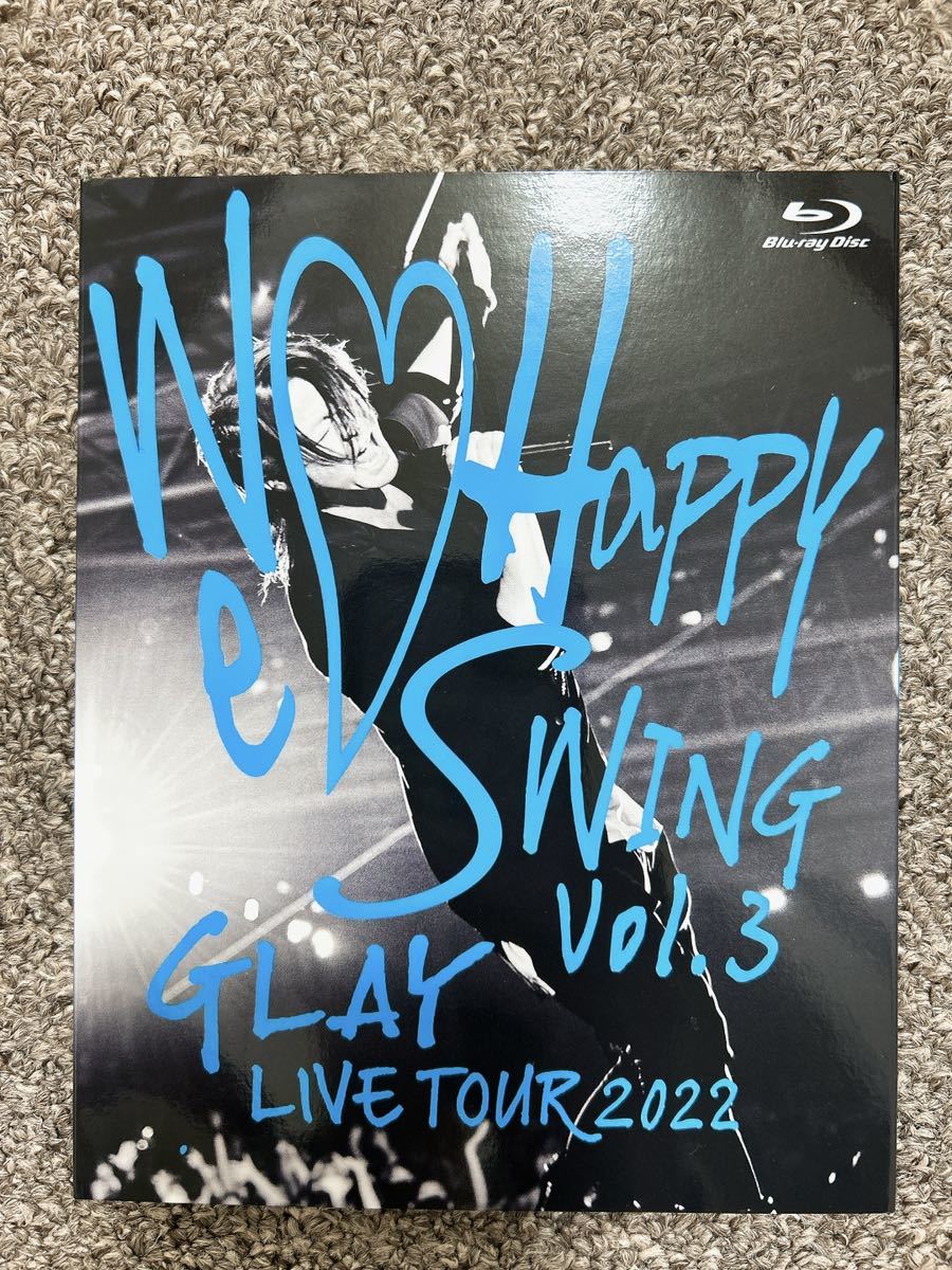 【未使用に近い】[Blu-ray] GLAY LIVE TOUR 2022 ~WeHappy Swing~ Vol.3 Presented ...