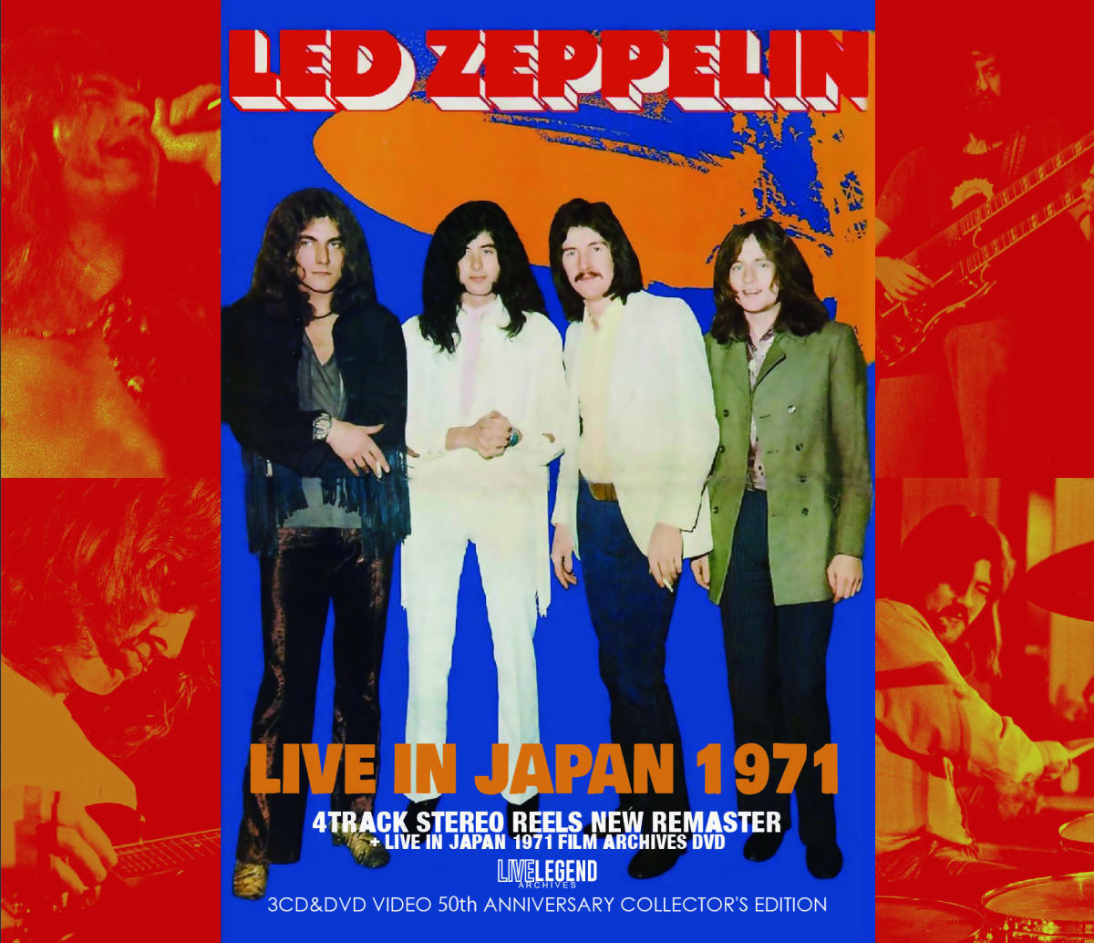 【未使用】LED ZEPPELIN / LIVE IN JAPAN 1971-50th ANNIVERSARY COLLECTOR'S ...