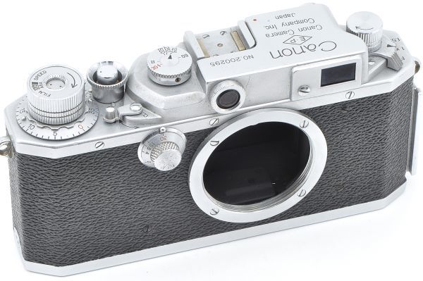 【やや傷や汚れあり】CANON IIF 改 E・P マーク キャノン ⅡF 改 E・P スプール 革ケース Lマウント L39 レンジ ...