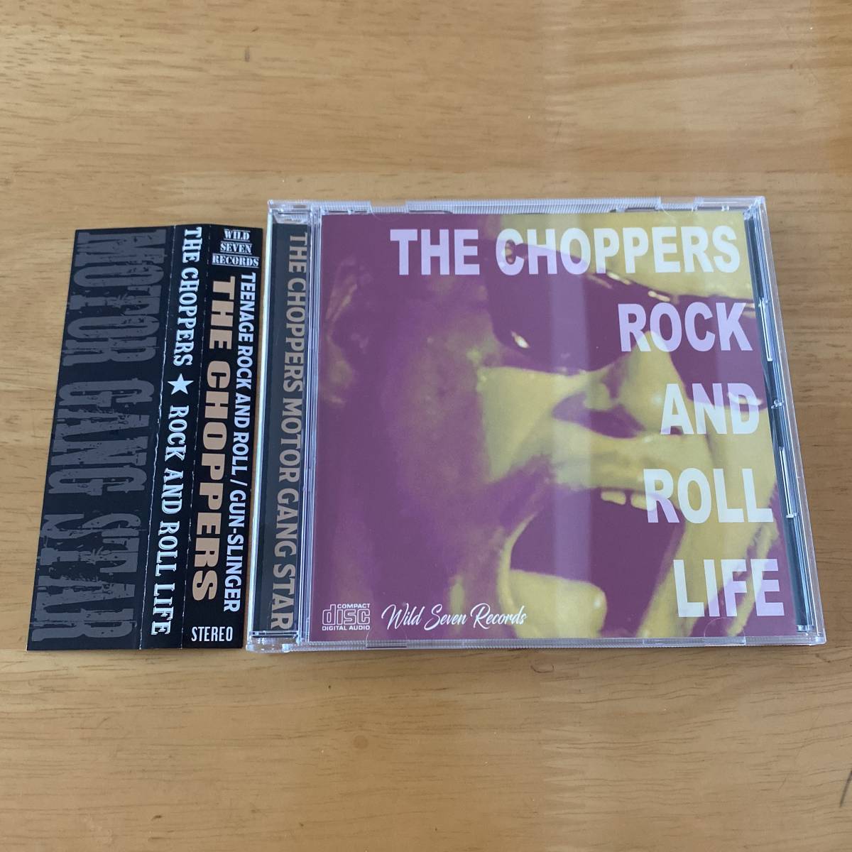 【目立った傷や汚れなし】The Choppers Teenage Rock And Roll CD 3曲入り 検:チョッパーズ R&R ...