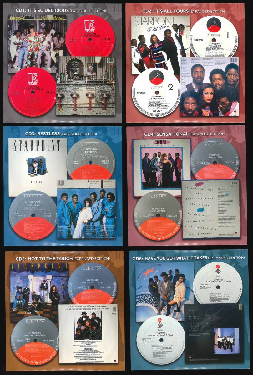 【未使用】Modern Soul / AOR / Funk ★ Starpoint / Object Of My Desire - Elektra Recordings 1983-1990 ...