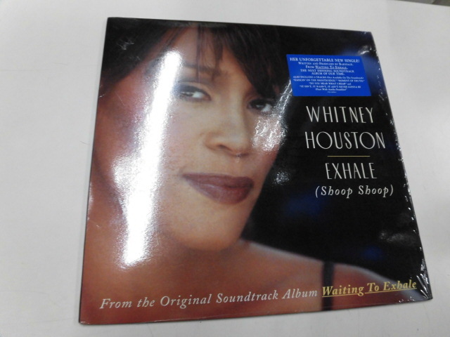 【目立った傷や汚れなし】12LP WHITNEY HOUSTON/EXHALE(From the Original Soundtrack ...