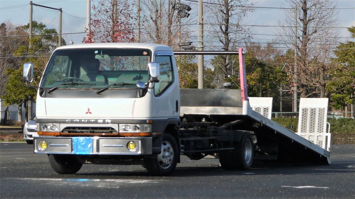 【走行距離 250,400 km】☆積載王!!レトロNEWキャンター!!中期モデル!!希少3トン車!!積載車!!ラジコン!!フレーム超極上 ...