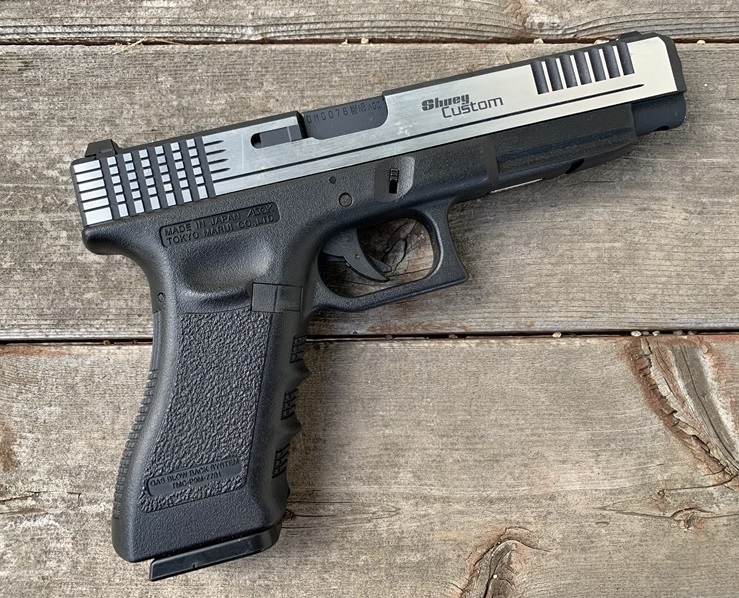 【傷や汚れあり】 Glock 34 Gold Medal Shuey Custom 東京マルイ グロック 34 ガスガンの落札情報詳細 ...