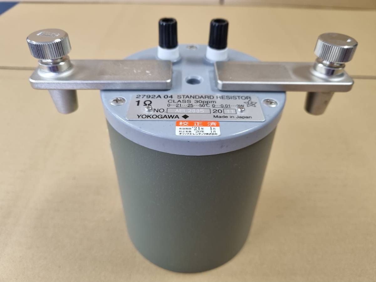 【傷や汚れあり】YOKOGAWA 2792A 04 Standard Resistor 1Ω 標準抵抗器の落札情報詳細 - ヤフオク落札価格検索 オークフリー