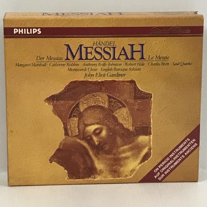 【やや傷や汚れあり】35 ヘンデル メサイア Handel Messiah / Gardiner, English Baroque ...