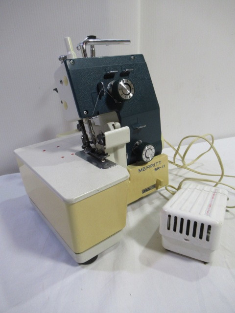 【傷や汚れあり】SINGER MERRITT ロックミシン SR-21 の落札情報詳細| ヤフオク落札価格情報 オークフリー