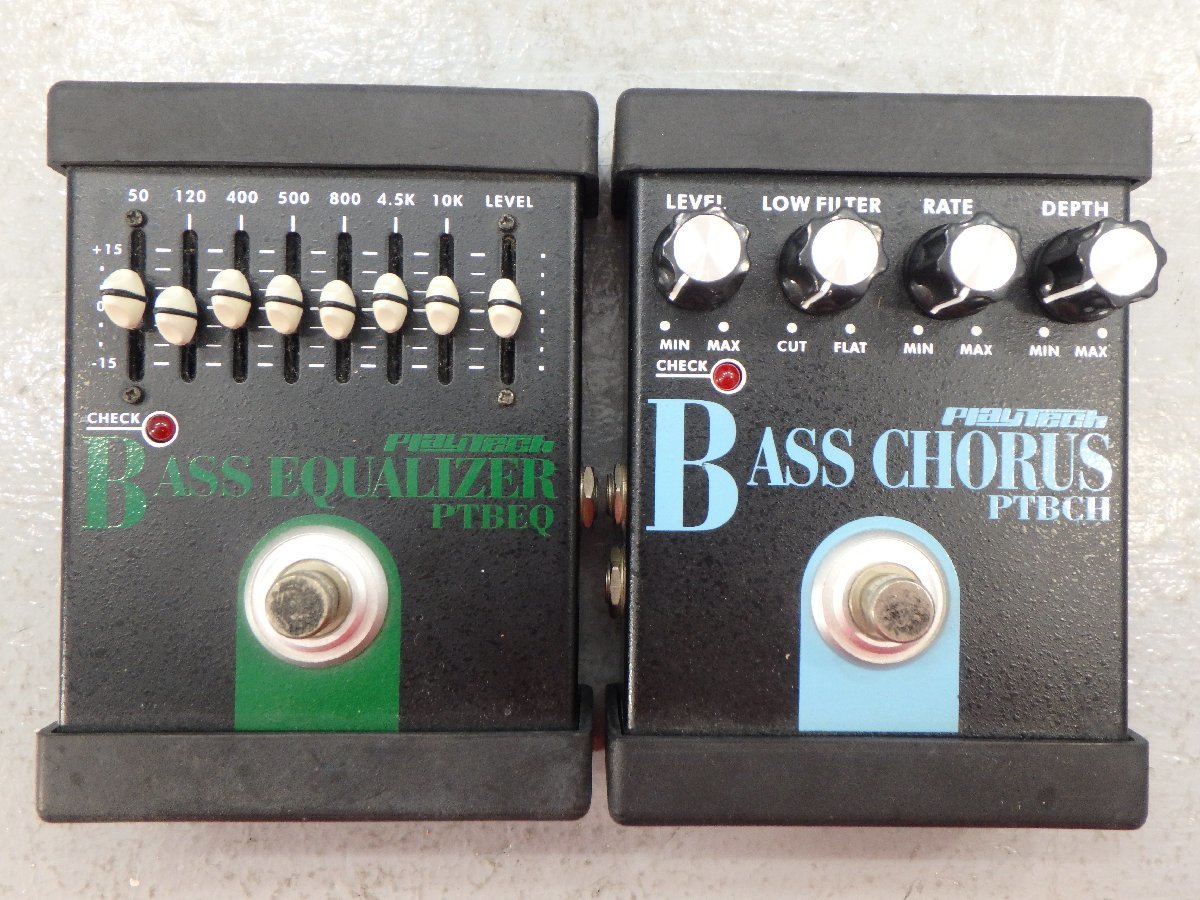 【傷や汚れあり】 中古品 エフェクター PLAYTECH/BASS EQALIZER PTBEQ BASS CHORUS PTBCH 2個セット 同梱不可 1円スタートの落札情報詳細 ...