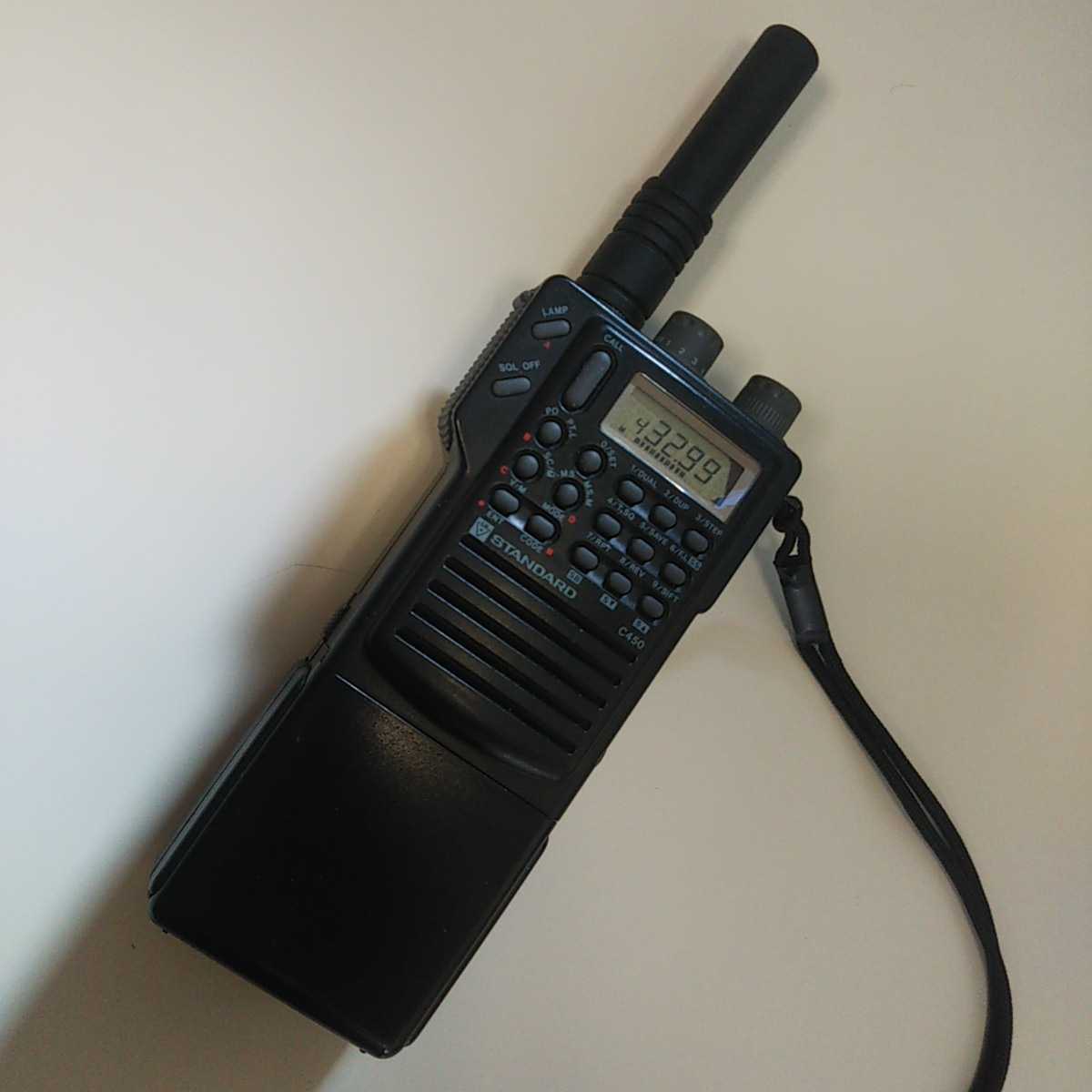 【全体的に状態が悪い】STANDARD C450 ハンディトランシーバー アマチュア無線機 通電確認済み ジャンクの落札情報詳細 - ヤフオク ...
