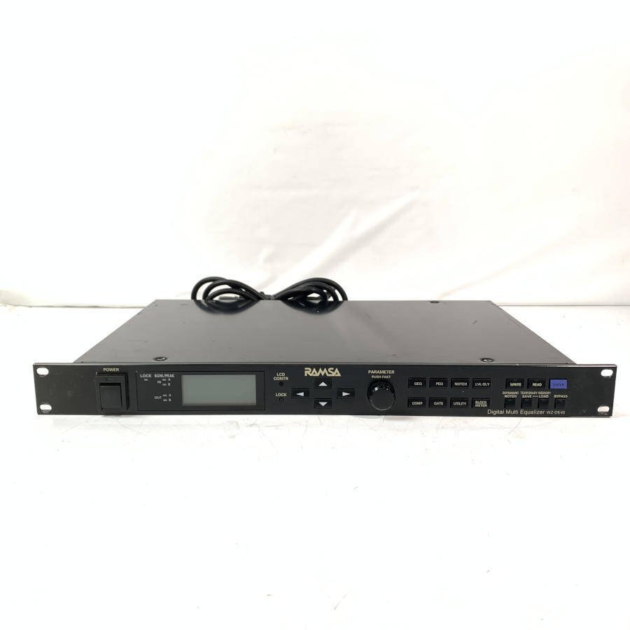 【傷や汚れあり】RAMSA WZ-DE45 デジタルマルチイコライザー★現状品【TB】の落札情報詳細 - ヤフオク落札価格検索 オークフリー