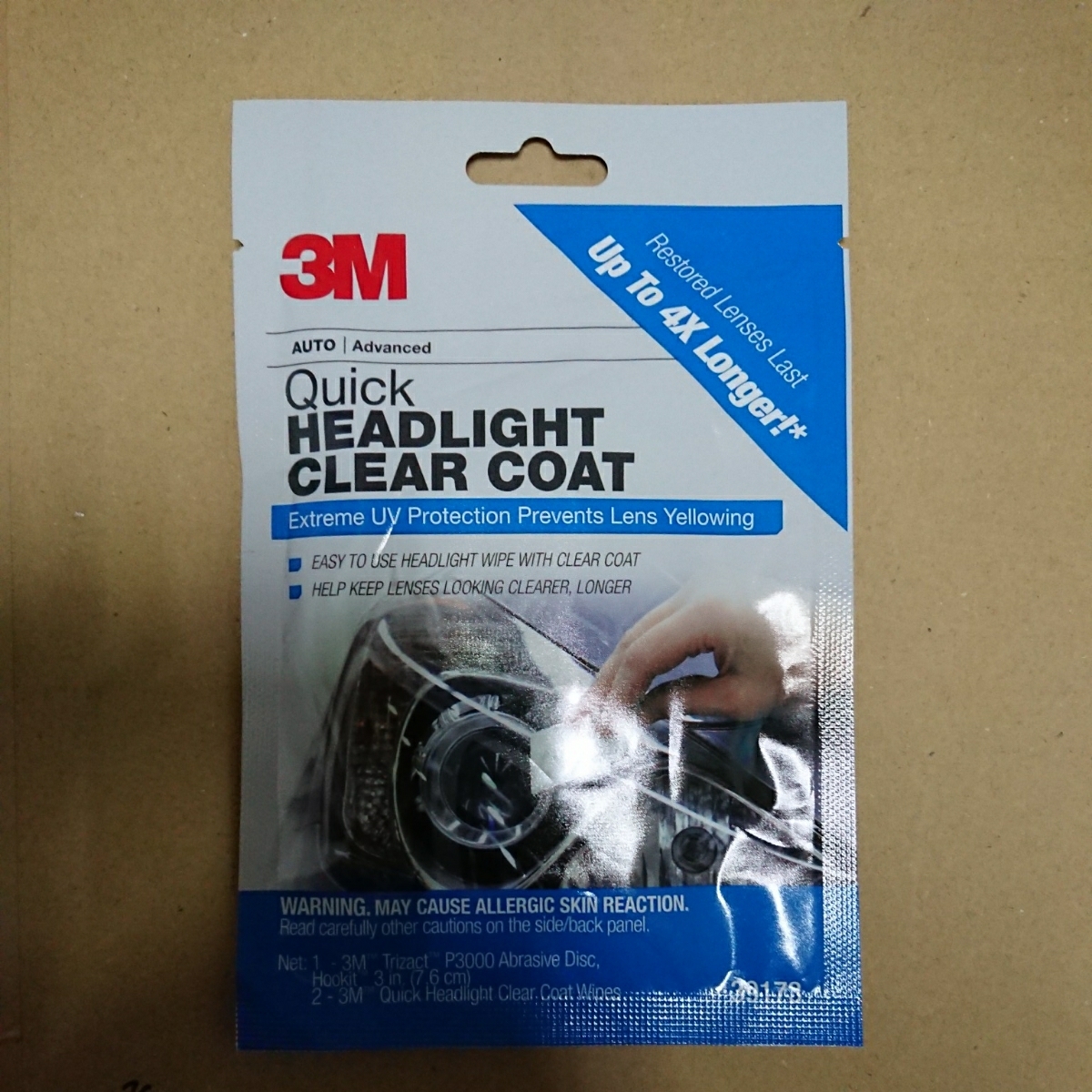 【未使用】3M クイックヘッドライトクリアコート 39173 UVプロテクション ヘッドライト クリアコーティングの落札情報詳細 - ヤフオク落札価格検索 オークフリー