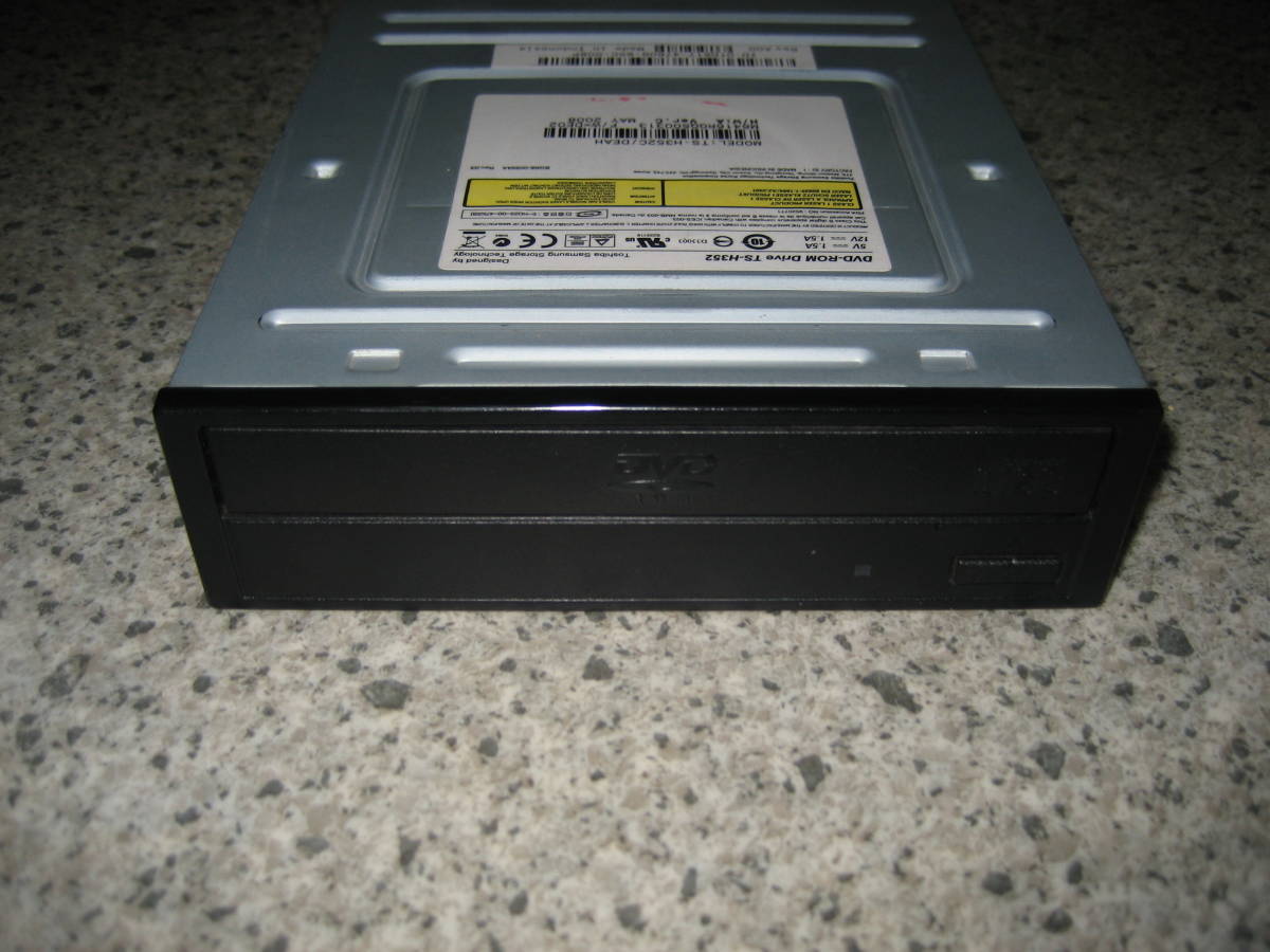 【やや傷や汚れあり】Toshiba Samsung 内蔵 DVD-ROMドライブ TS-H352 中古 の落札情報詳細| ヤフオク落札価格情報 オークフリー