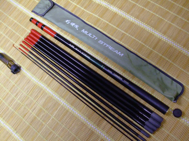 【目立った傷や汚れなし】良品★ がま渓流 MULTI STREAM マルチストリーム 530 45⇔49⇔53 ズーム の落札情報詳細| ヤフオク落札価格情報 オークフリー