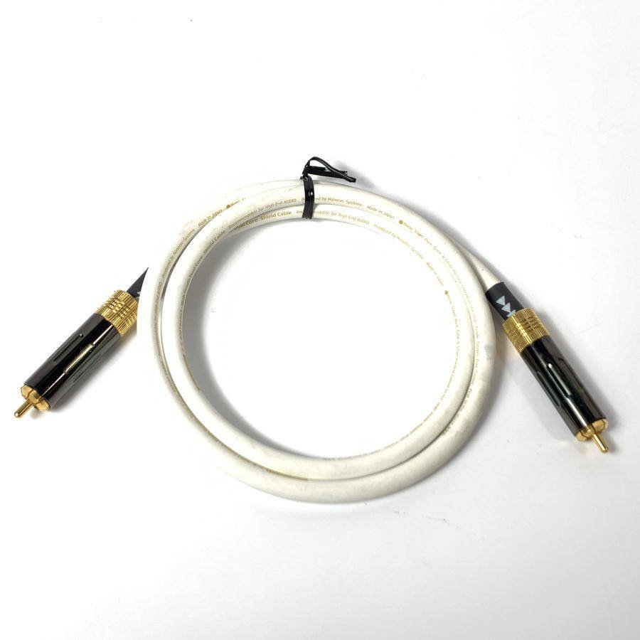 【傷や汚れあり】Nanotec-Systems G.S. #201 nano3 RCAケーブル 全長 約1m 現状品の落札情報詳細 - ヤフオク落札価格検索 オークフリー