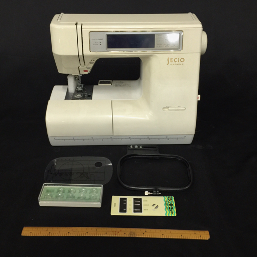 【やや傷や汚れあり】JANOME MODEL 8210 SECIO コンピュータミシン 動作確認済 ジャノメ セシオ の落札情報詳細 ...