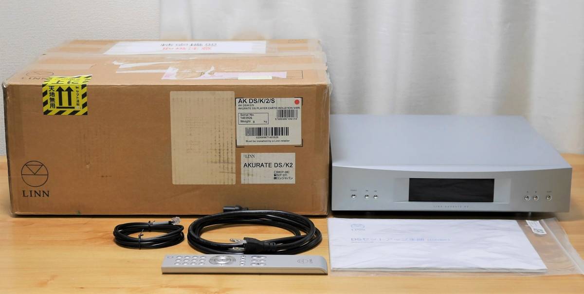 【目立った傷や汚れなし】LINN AKURATE CD / SACD/CDプレーヤー / ジャンク品 の落札情報詳細| ヤフオク落札価格情報 ...