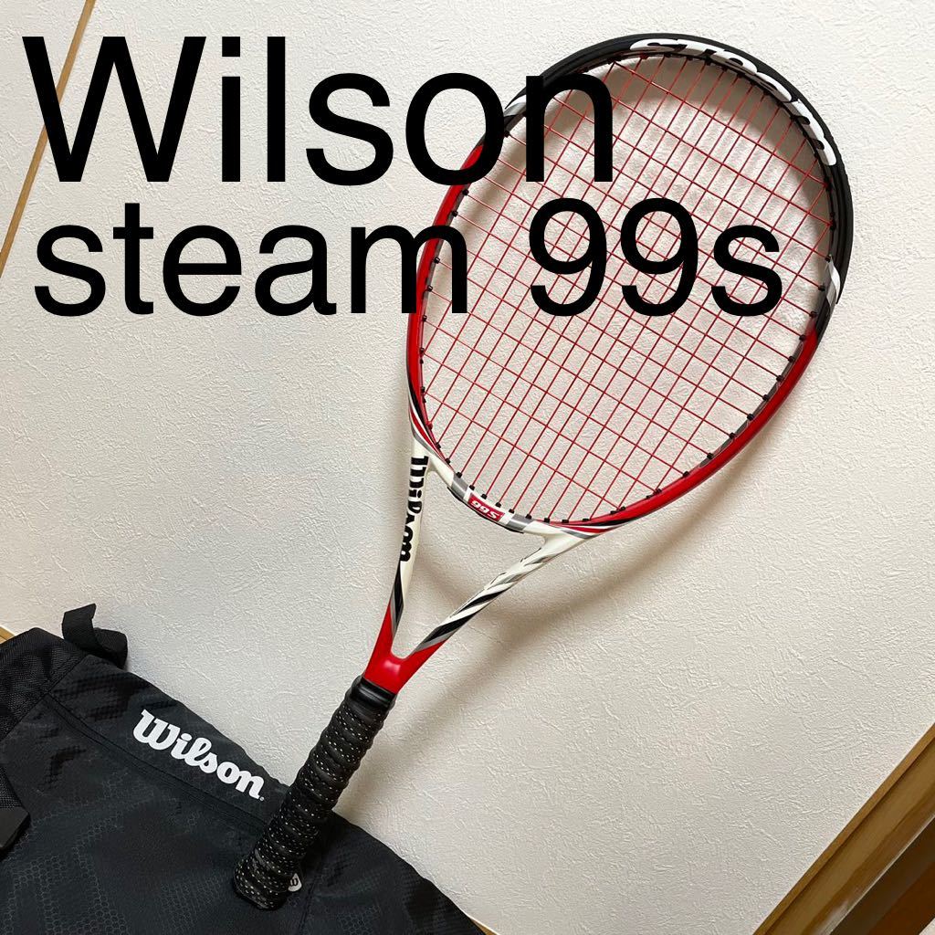 【やや傷や汚れあり】☆ケース付 ☆ウィルソン Wilson スチーム steam 99s 中古品の落札情報詳細 - ヤフオク落札価格検索 オークフリー