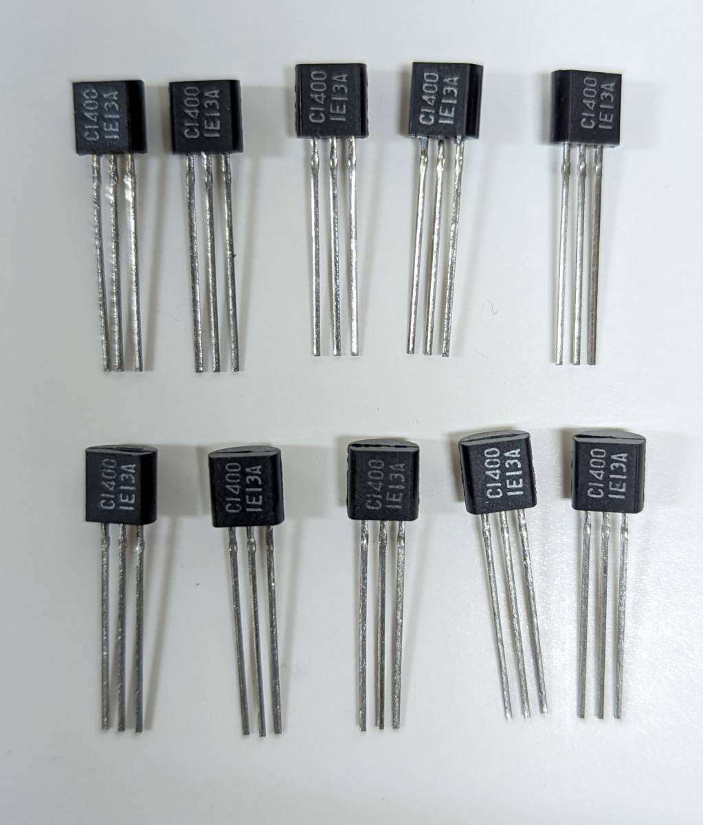 【未使用】金田式 2SC1400 トランジスタ NEC 未使用品 10個の落札情報詳細 - ヤフオク落札価格情報 オークフリー