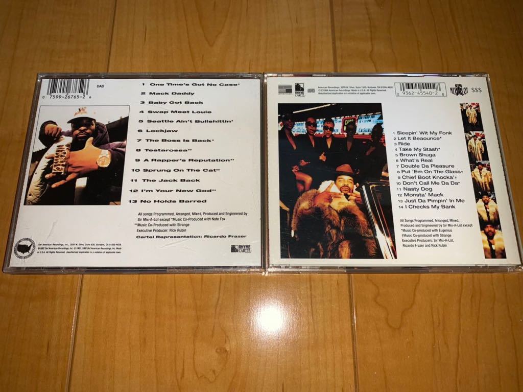 【目立った傷や汚れなし】【輸入盤CD】Sir Mix-A-Lot アルバム2枚セット / サー・ミックス・ア・ロット / Mack Daddy ...