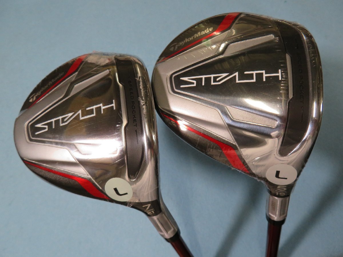 【未使用】【新品・訳あり/レディース】テーラーメイド 2022 STEALTH ステルス フェアウェイウッド2本SET 5W＆7W【L】TENSEI-RED-TM-40 HC有の落札情報詳細 ...