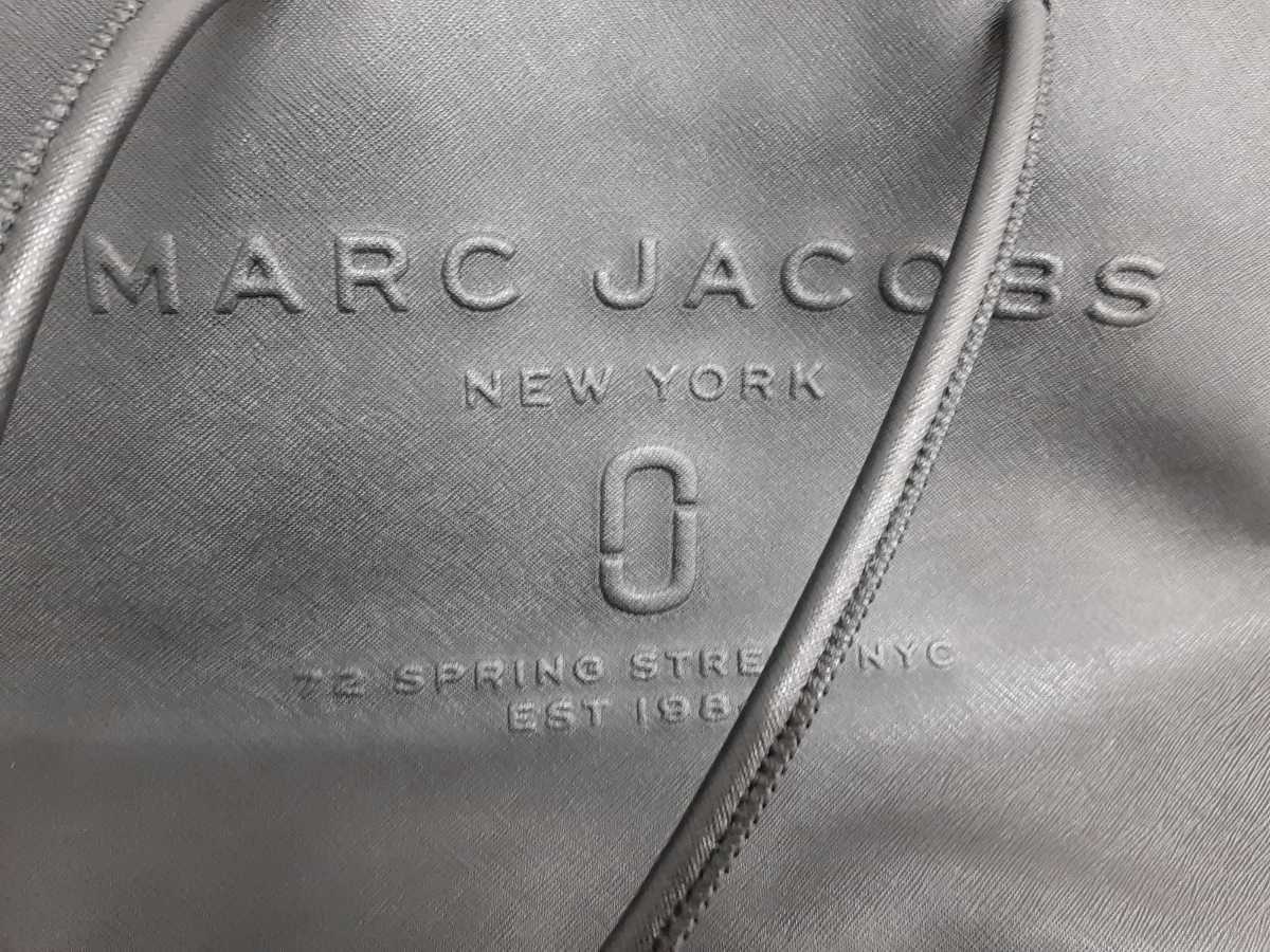 【やや傷や汚れあり】MARC JACOBS バッグ マークジェイコブス ブラック トートバッグ 72 SPRING STREET NYC ...