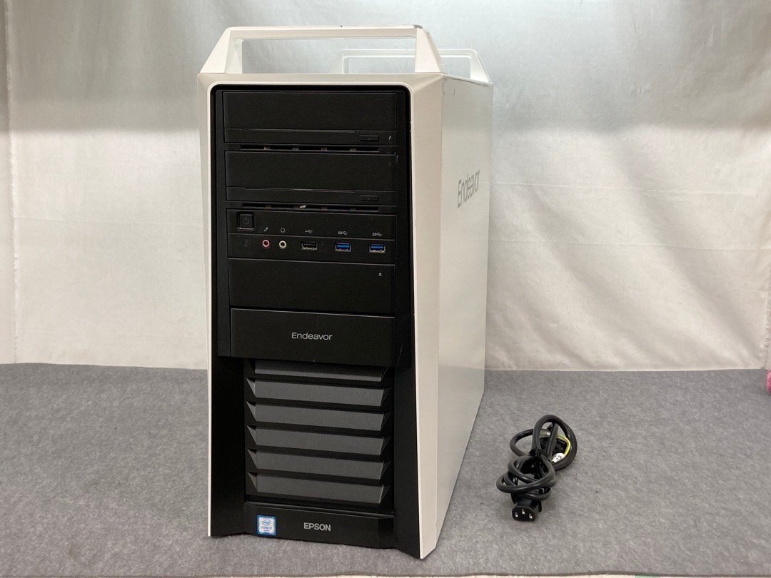 【やや傷や汚れあり】【EPSON】Endeavor Pro5700-M Corei7-6700K 64GB SSD1TB NVIDIA ...