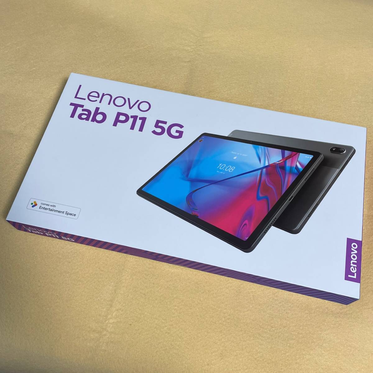 【未使用】【新品/未使用】Lenovo Tab P11 5G LET01[TB-J607Z]ストームグレー au★判定〇/残債なし★ ...