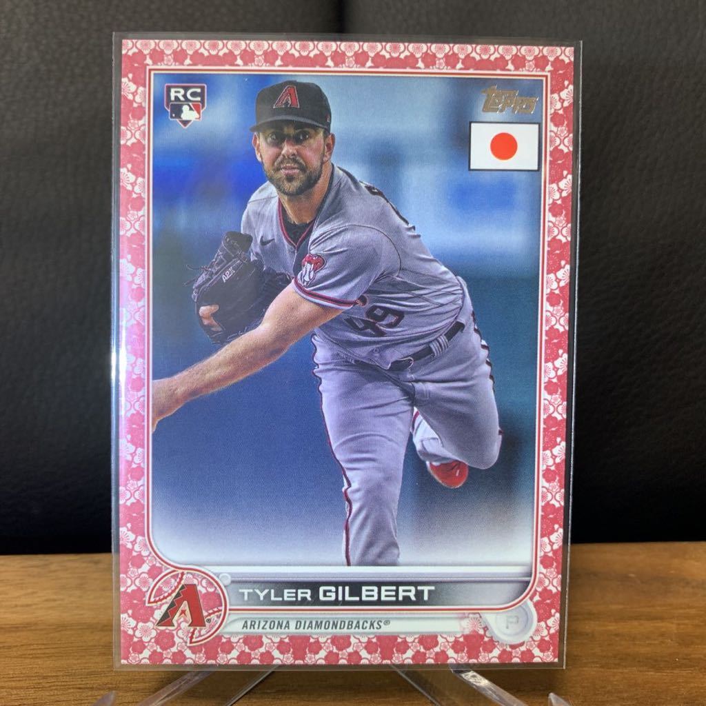 【未使用】「44/99シリ RC TYLER GILBERT Cherry Blossoms」TOPPS BASEBALL 2022 ...