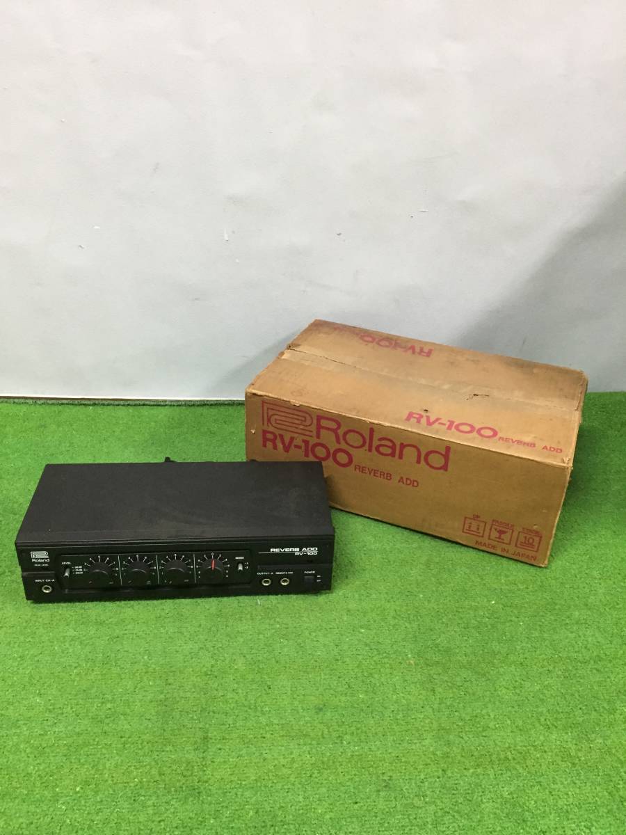 【傷や汚れあり】ジャンク品 Roland ローランド REVERB リバーブ ADD RV-100 箱入り 22-46 の落札情報詳細 ...