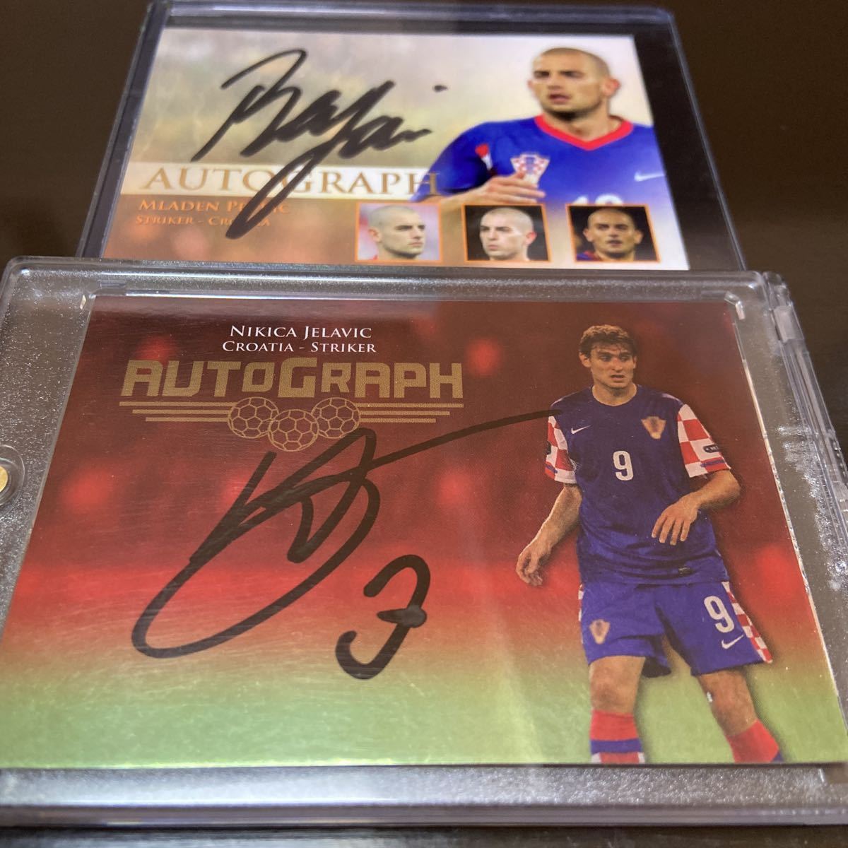 【未使用に近い】FUTERA UNIQUE 2013 Autograph 直筆サインクロアチア代表2枚 55枚限定 ニキツァ・イェラヴィッチ ...