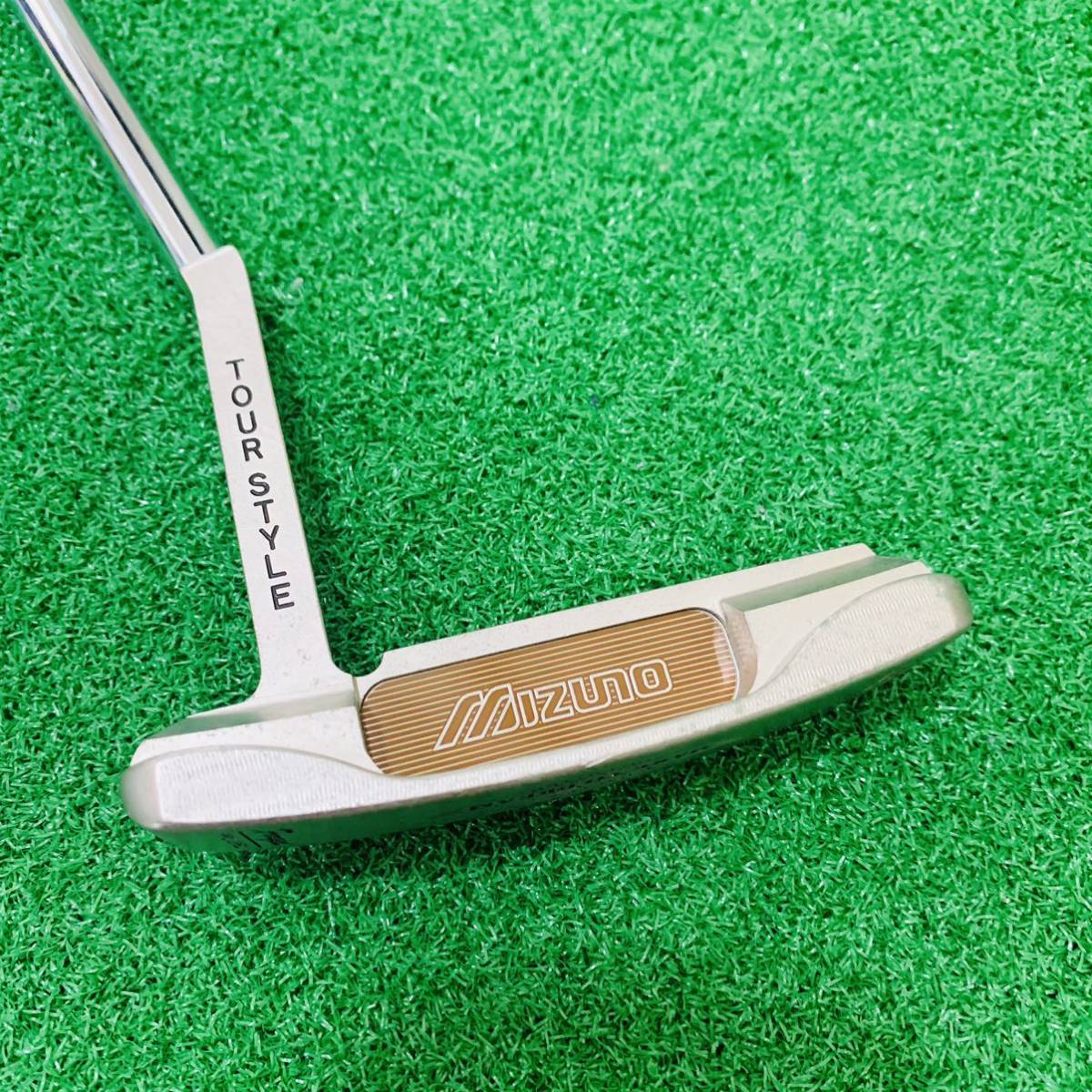 【未使用に近い】1221-01 ミズノ ツアースタイル MIZUNO TOUR STYLE T-301 DARE TO DREAM パター ...