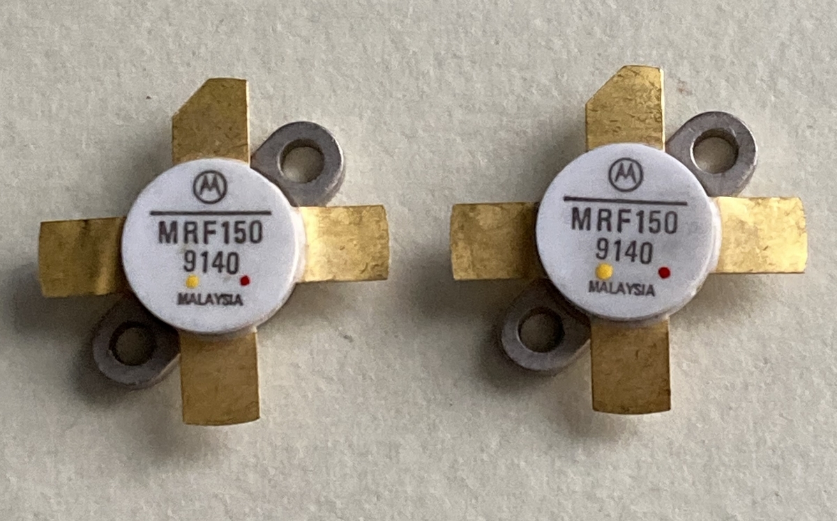 【やや傷や汚れあり】モトローラ Motorola MRF150 マッチドペア品の落札情報詳細 - ヤフオク落札価格検索 オークフリー