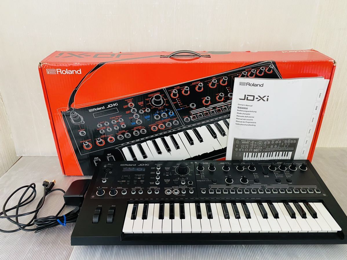 【目立った傷や汚れなし】【美品】Roland ローランド JD−Xi シンセサイザーの落札情報詳細 - ヤフオク落札価格検索 オークフリー