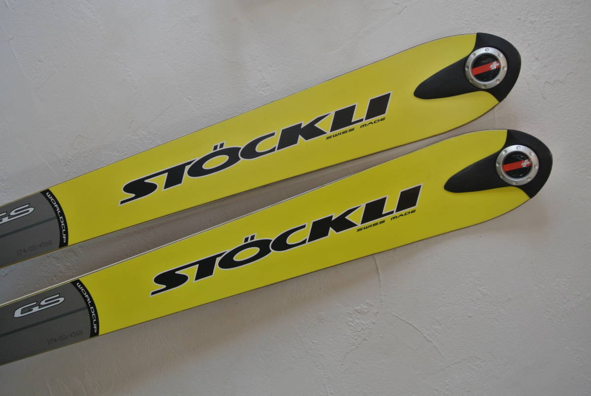 【やや傷や汚れあり】★試乗2時間のみ！ ★ストックリー(STOCKLI) レーザーGS ワールドカップ ★ビンディング無し プレート付き★の ...