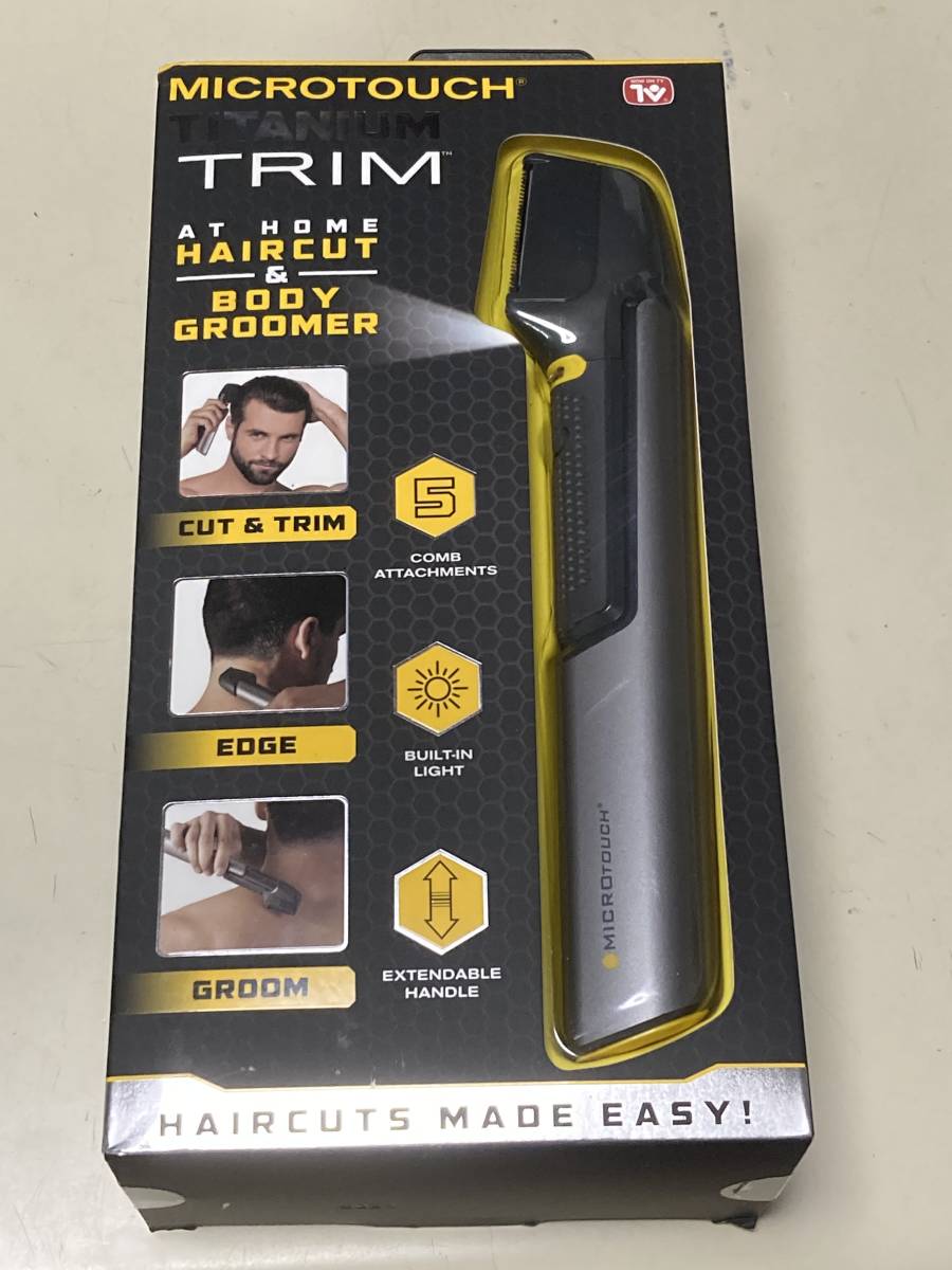 【未使用】未開封品 MICROTOUCH TITANIUM TRIM チタントリマー（送料710円より）の落札情報詳細 - ヤフオク落札価格検索 オークフリー