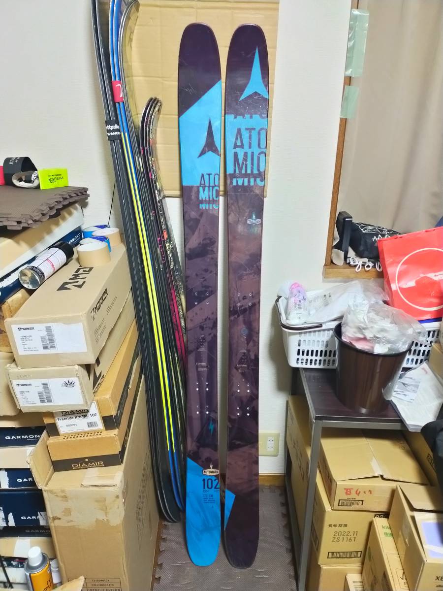 【やや傷や汚れあり】ATOMIC アトミック AUTOMATIC オートマチック102 172cm マーカー ジェスター グリフォン スクワイヤ 山スキー ツアー の落札情報詳細 - ヤフオク ...