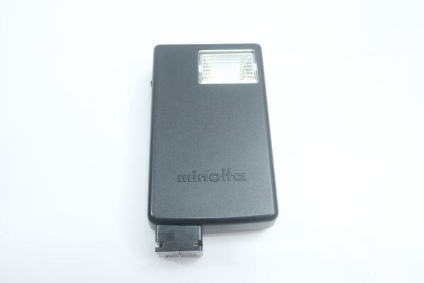 【やや傷や汚れあり】 MINOLTA ミノルタ ELECTRO FLASH EF-14 エレクトロフラッシュ ハイマック用 ホットシュー専用 ...