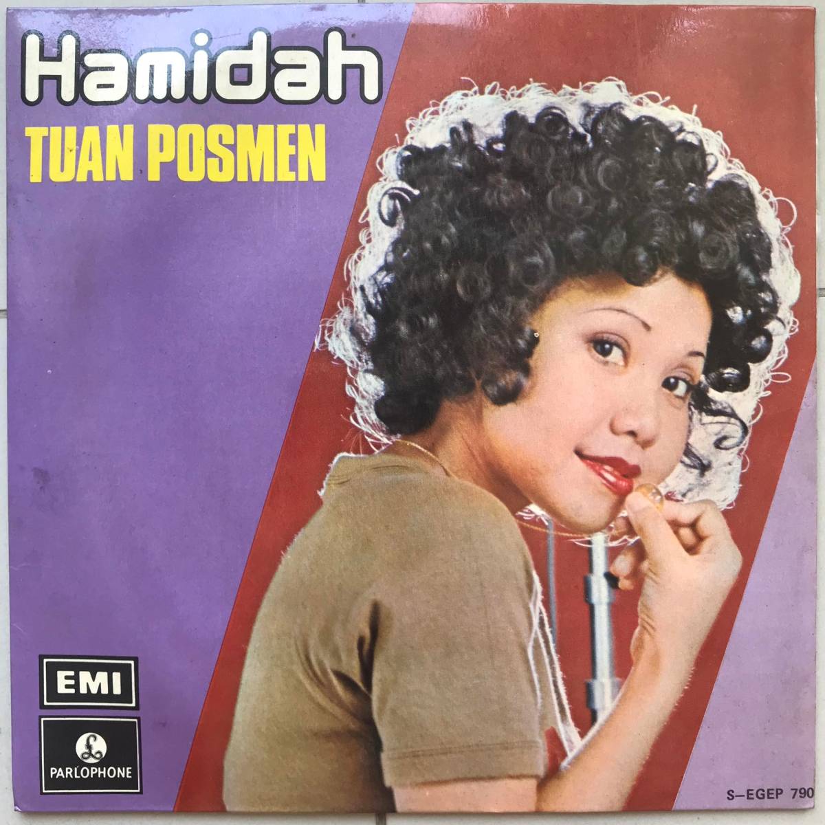 【やや傷や汚れあり】EP Malaysia「 Orkes Zindegi + Zaleha Hamid 」マレーシア Tropical Funky Arab Psych Garage Beat ...