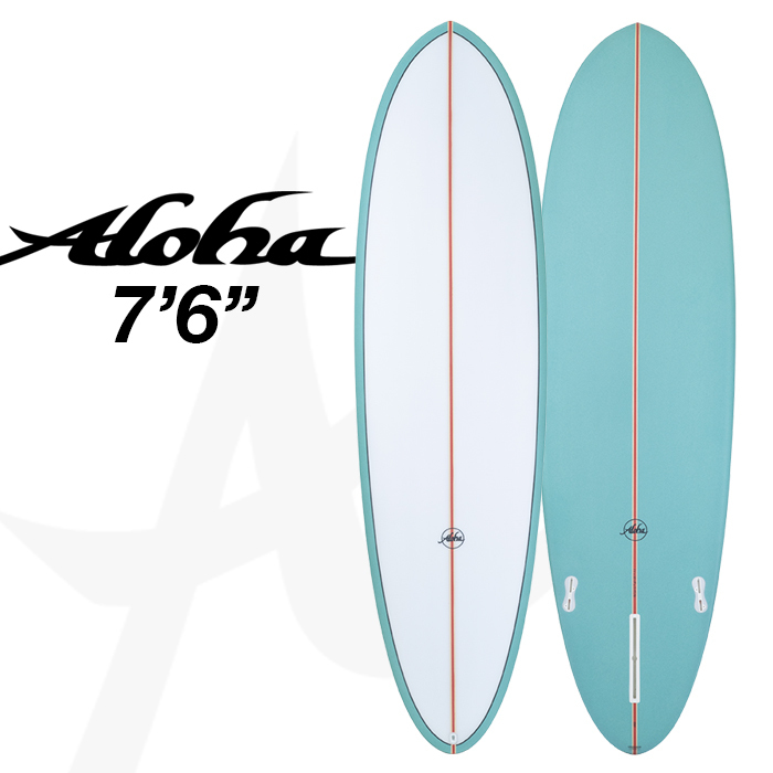 【未使用】新品未使用☆ ALOHAサーフボード FUN DIVISION MID PU素材 7’6” PVCP ブルー シングル スタビ サーフィン ミッドレングス ロングの落札情報詳細 ...