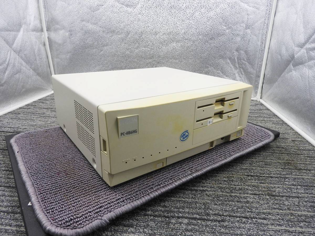 【やや傷や汚れあり】EPSON エプソン★デスクトップ 本体 PC-486HG（PC486HG5） PC-98互換機 起動音確認済み 通電のみ★ジャンク扱い品「管理№F8492」の落札情報詳細 ...
