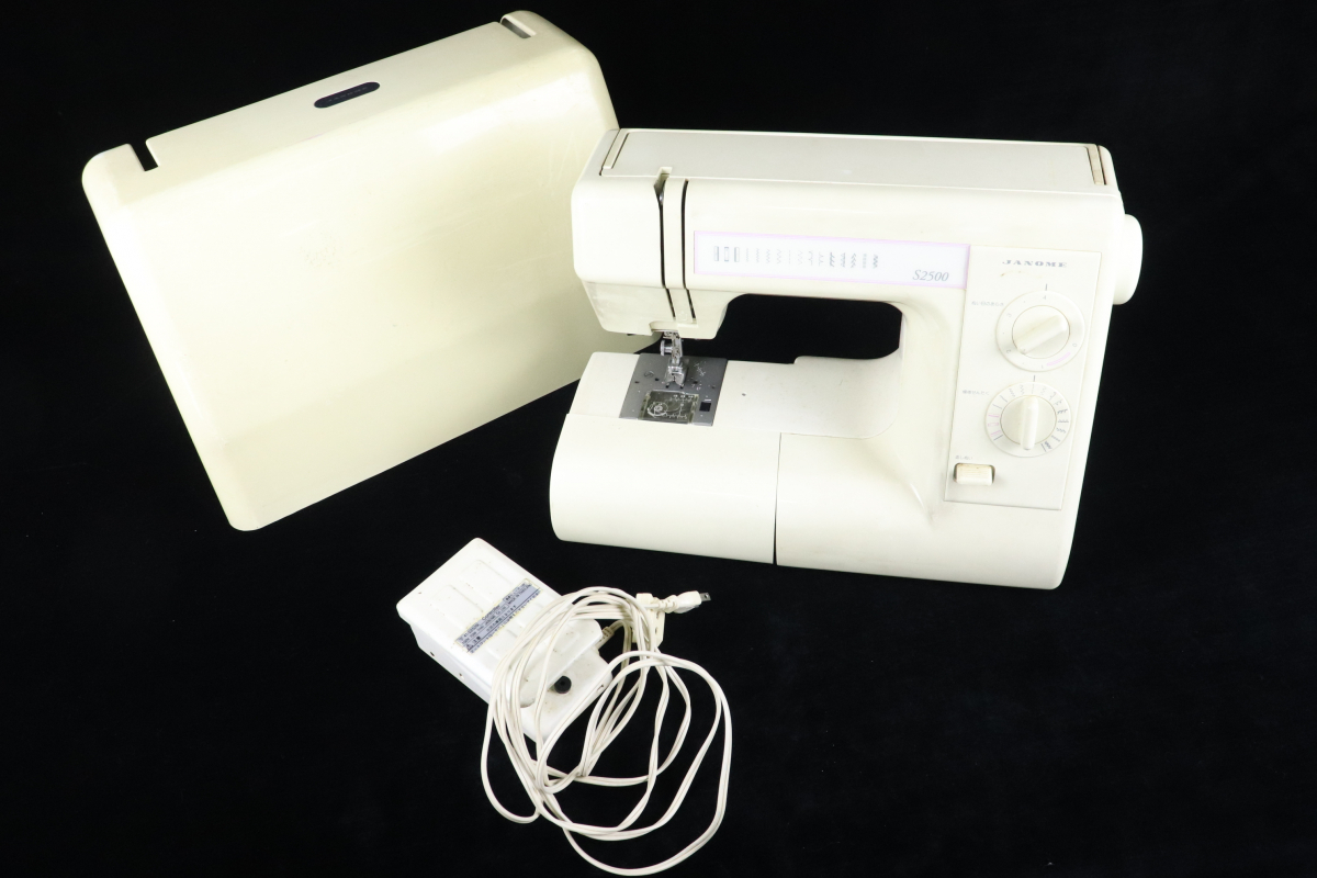 【やや傷や汚れあり】 【動作OK】 JANOME MODEL750型 ジャノメ 家庭用ミシン 裁縫 ハンドクラフト 手工芸 フットペダル付き ...