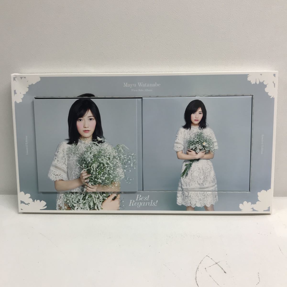 【目立った傷や汚れなし】Y0313A2 渡辺麻友 First Solo Album Best Regards! 完全生産限定盤A DVD CD ...