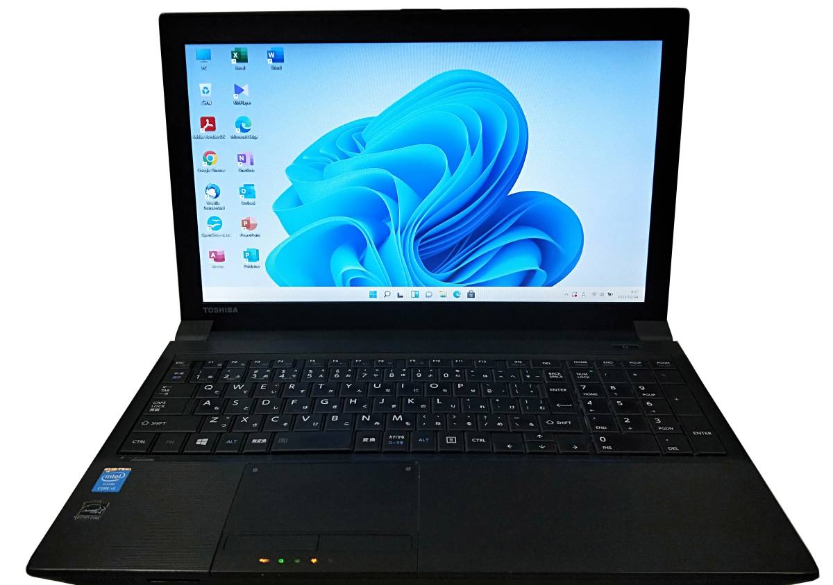 【やや傷や汚れあり】★【驚速Toshiba satellite B554/L i3-4000M 2.4GHz x4/+4GB+新SSD:120GB 15.6インチノートPC】Win11 ...