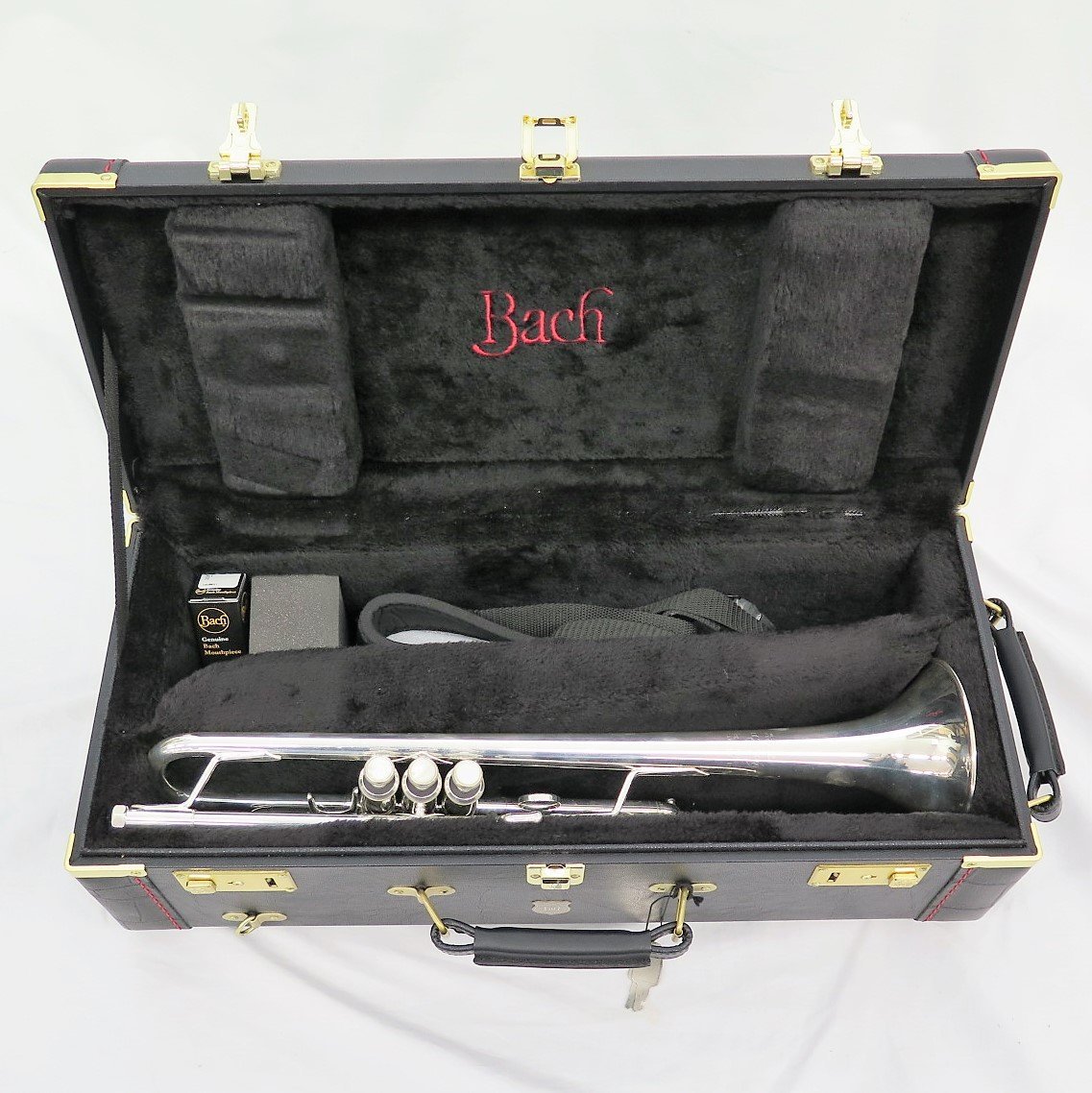 【やや傷や汚れあり】♪1435 中古品 金管楽器 トランペット Vincent Bach バック Model SP ML 【ハードケース&選定書付き】の落札情報詳細 - ヤフオク落札価格検索 ...