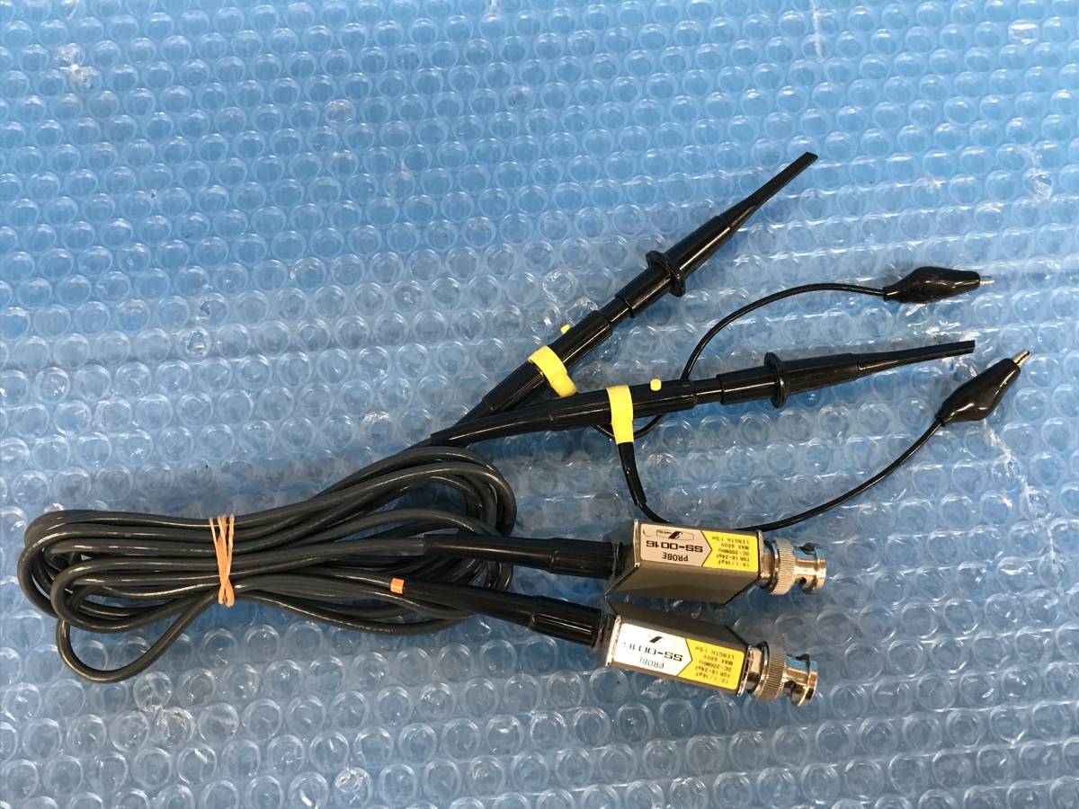 【傷や汚れあり】[CK15615] IWATSU PROBE SS-0016 LENGTH 1.5m プローブ2個セット 動作保証の落札情報詳細 - Yahoo!オークション落札価格検索 オークフリー