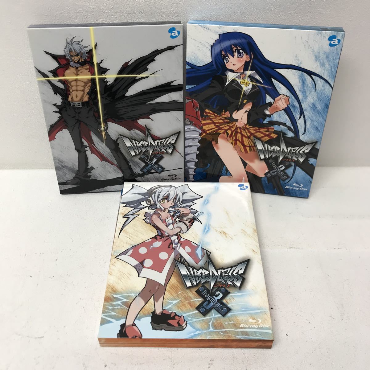 【目立った傷や汚れなし】Y0323B3 ニードレス NEEDLESS 1 / 2 / 3 ブルーレイ Blu-ray 3巻セット セル版 アニメ 集英社 今井神 avex 子安武人 喜多村英梨 ...