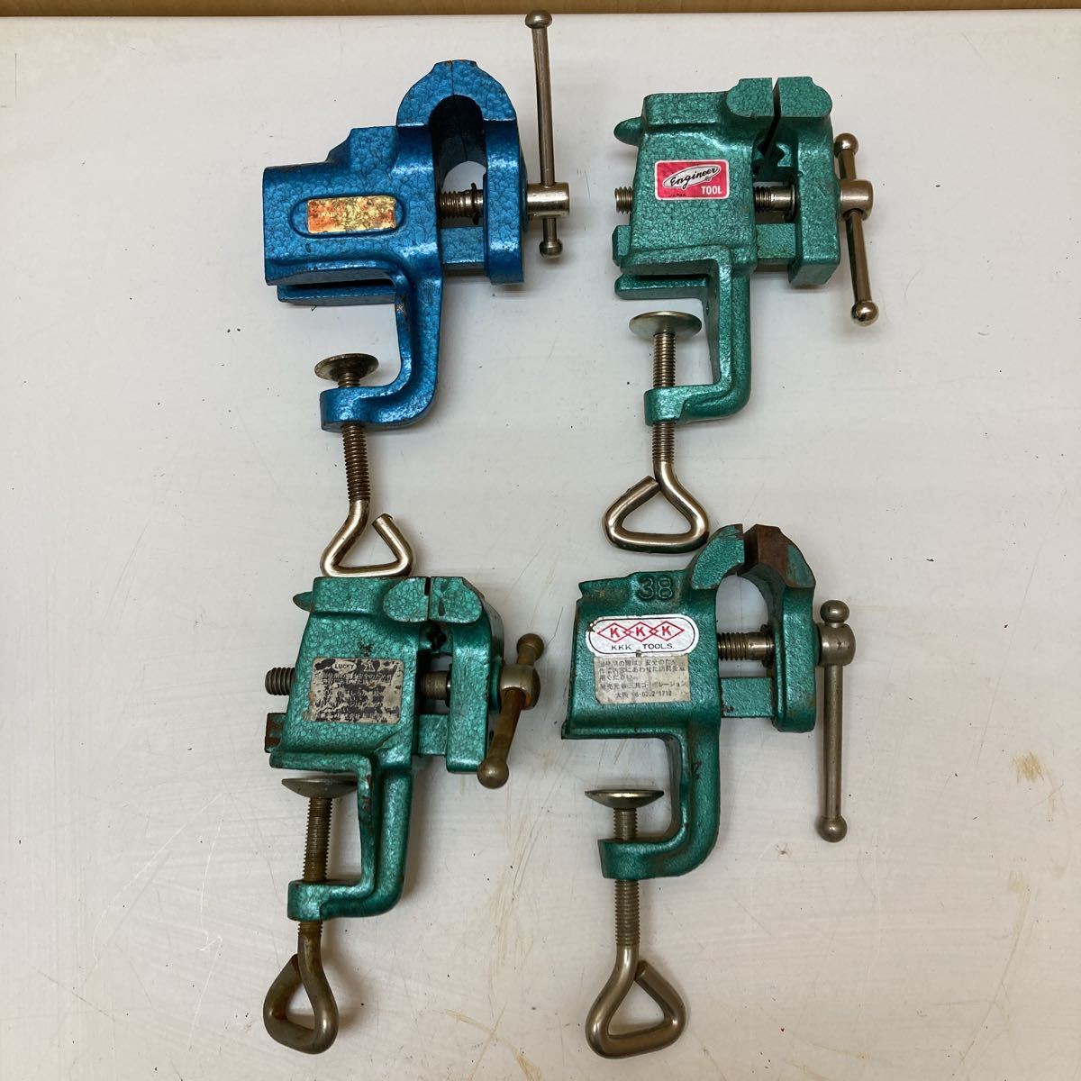 【傷や汚れあり】YK1864 ベンチバイス 卓上 LUCKY / KKK /他 50mm＊2／38mm＊2 4点まとめ 現状品 0328の落札情報詳細 - Yahoo!オークション落札価格検索 ...