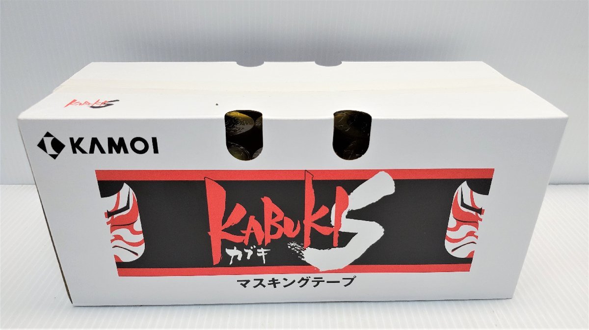 【未使用】14456 未使用 開封済み KAMOI カモイ カモ井加工紙株式会社 KABUKI S カブキ マスキングテープ 18mm×18m 70巻き入り 建築 塗装 養生の落札情報詳細 ...
