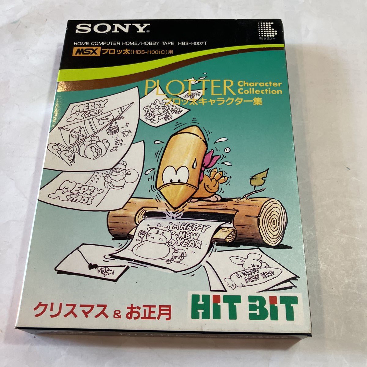 【目立った傷や汚れなし】MSX ソフト PLOTTER プロッ太キャラクター集 Ⅱ テープ版 美品 HIT BIT 元箱、説明書付き 動作未確認の落札情報詳細 - ヤフオク落札価格検索 オークフリー