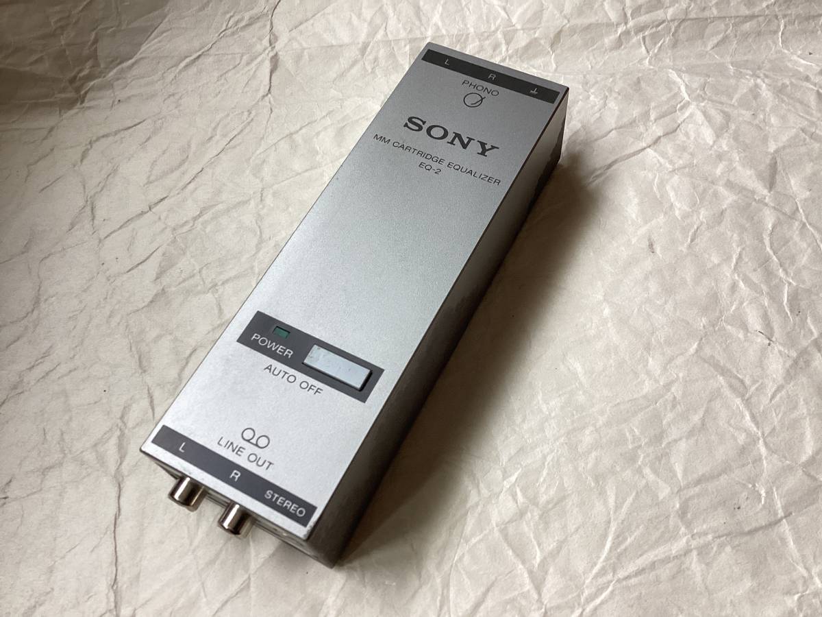 【傷や汚れあり】SONY ソニー MM CARTRIDE EQUALIZER EQ-2 PHONO フォノイコライザー ♪の落札情報詳細 ...